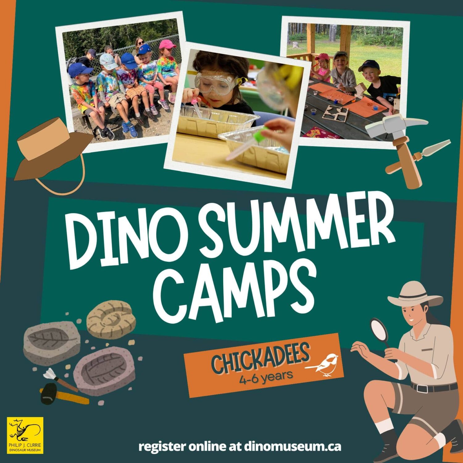 DINO SUMMER CAMPS - Philip J. Currie Dinosaur Museum